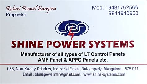 Shine Power Systems In Mangalore Baikampady- Hello Mangaluru