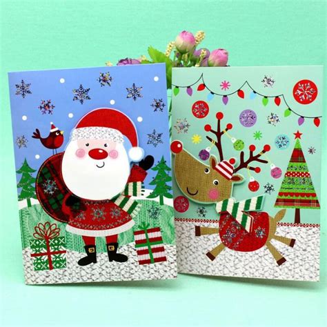 Рождественские Открытки своими руками для Детей