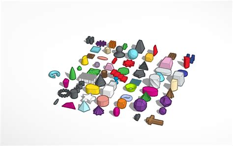 3d Design Generator Shapes Tinkercad