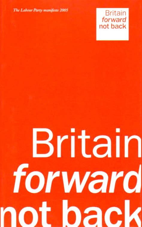 2005 Labour Party Manifesto Uk Election News
