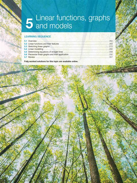 C 05 Linear Functions Graphs And Models Pdf Slope Equations
