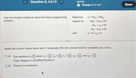 Solved Question 6 4213pointspoints 017 ﻿of 1use The