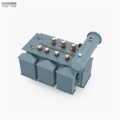 Three Phase Transformer 3d Model Download Street Elements On