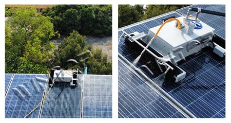 Custom Autonomous Pv Module Waterless Washing Robot Machine Manufacturerssuppliersfactory Wintop