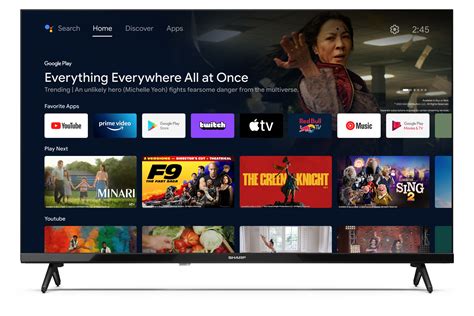 Hd Ready Sharp Android Tv Fh Ea Sharp Europe