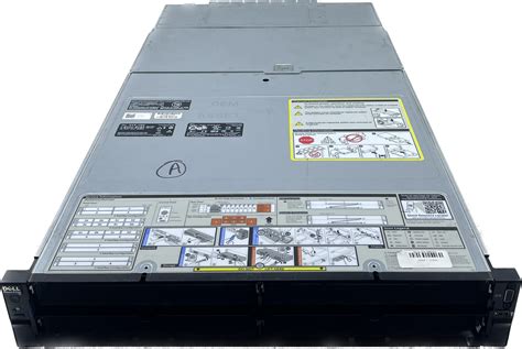 Dell Poweredge Fx2s Switched Rackmount 4 Node Blade Server Barebones Chassis 2x Psu