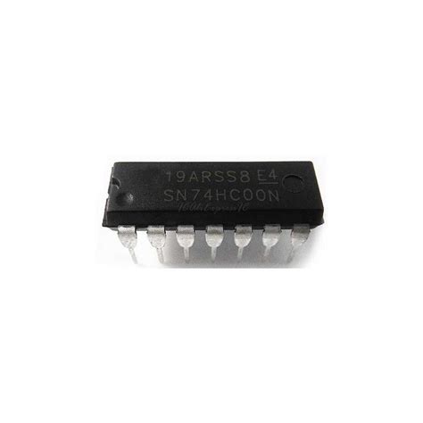 74hc00 quad 2 input nand gate ic 7400 ic dip 14 package shopee india