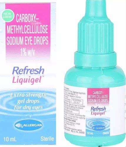 Refresh Liquigel Carboxymethylcellulose Eye Drop 10 Ml At ₹ 185piece