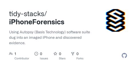 Github Tidy Stacksiphoneforensics Using Autopsy Basis Technology Software Suite Dug Into