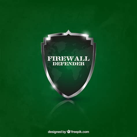 Free Vector Firewall Defender Shield