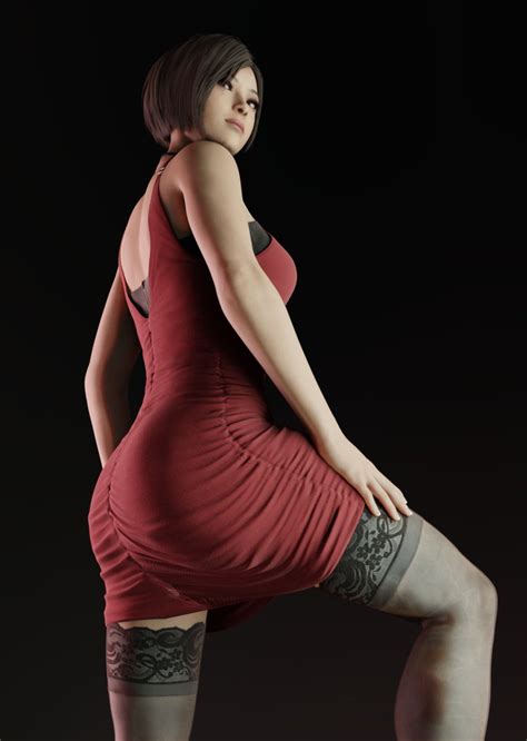 Rule 34 1girls 3d 3d Artwork Ada Wong Ada Wong Adriana Black Lace