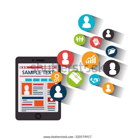 Blog Blogger Social Media Design Vector Stock Vector Royalty Free