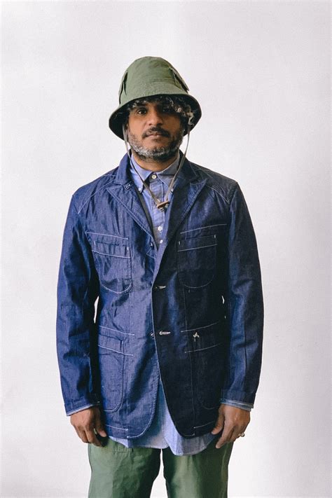 Engineered Garments Bedford Jacket Indigo 8oz Cone Denim Made In Usa