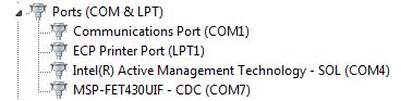 CCS Version Debugging With MSP FET UIF Error Connecting To The Target Code