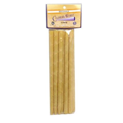 Cylinder Works Beeswax Ear Candles 12 Pack Wholesale