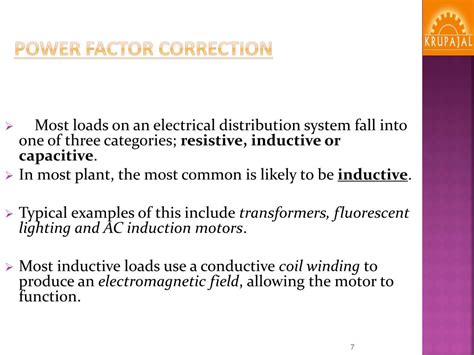 PPT POWER FACTOR CORRECTION PowerPoint Presentation Free Download ID 5538501