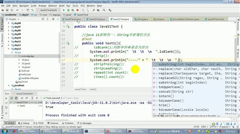 【day30】25 尚硅谷 Java语言高级 Java11新特性：string新增的方法 Youtube