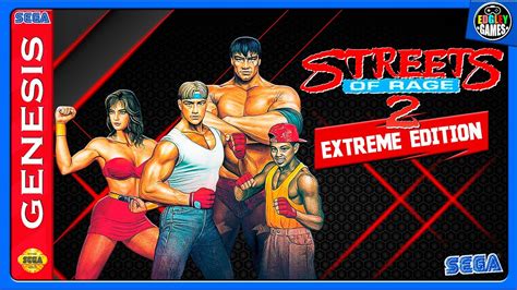 Streets Of Rage 2 Extreme Edition Sega Genesis Gameplay With Blaze