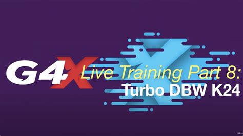 Link G4x Live Training Part 8 Turbo Dbw K24 Honda Civic Link G5