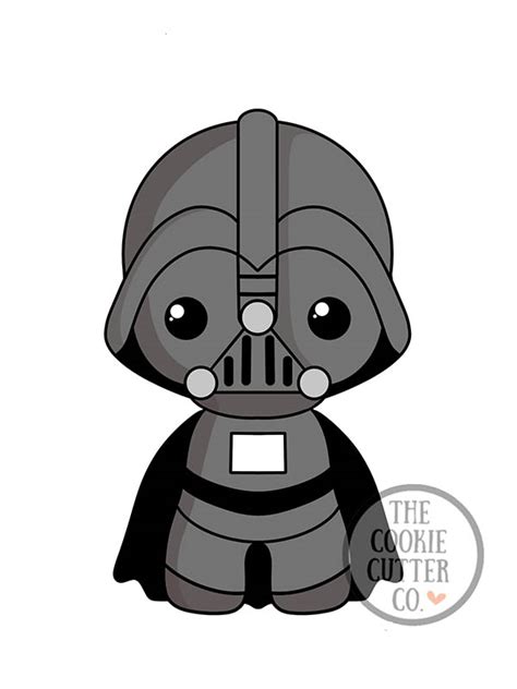 Darth Vader Full Body Cookie Cutter The Cookie Cutter Co