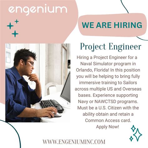 engenium on linkedin hiring naval hiring projectengineers navy