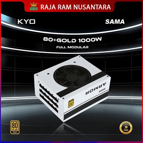 Jual Psu Kyo Sama Armor 1000w 80 Gold Full Modular Psu 1000w 80 Gold