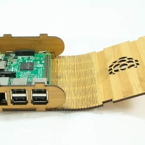 C4labs Bamboo K Case For Raspberry Pi 3B 3 B And 2B Etsy