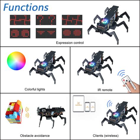 freenove robot ant kit compatible with arduino ide