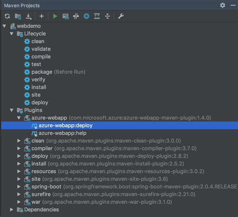 Identify Maven Plugins Goals · Issue 126 · Microsoftvscode Maven · Github