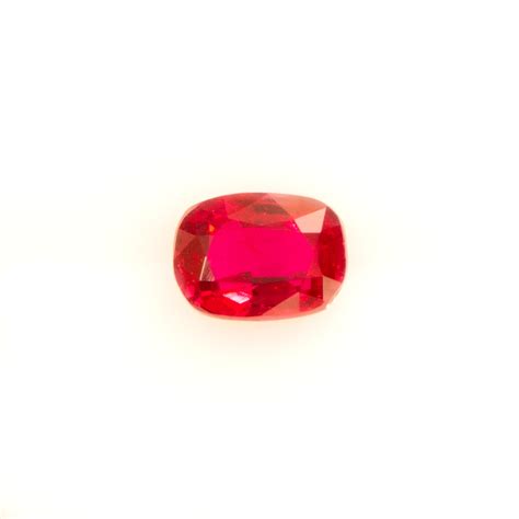 1 0 Ct Loose Natural Ruby Cushion Shape Unheated Gemstone Western