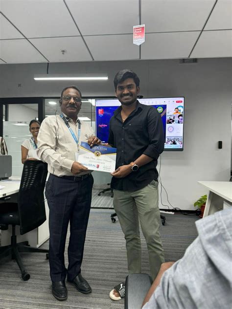 Madhu Pavan Kumar Motamarri On Linkedin Rockstaraward Qualizeal