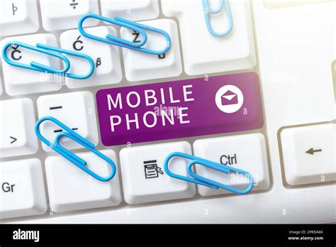 Conceptual Caption Mobile Phone Business Approach A Handheld Device