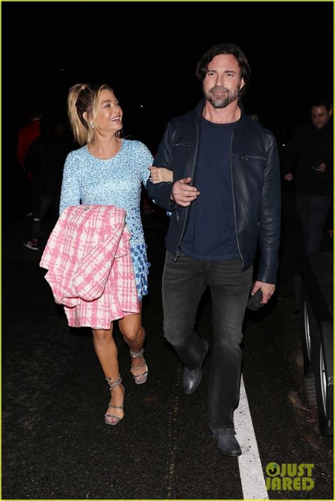 Denise Richards And Husband Aaron Phypers Enjoy Some Holiday Cheer After