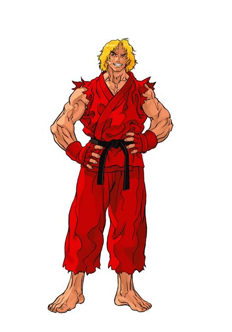 Ken Masters Street Fighter And More Drawn By Nishimura Kinu Danbooru