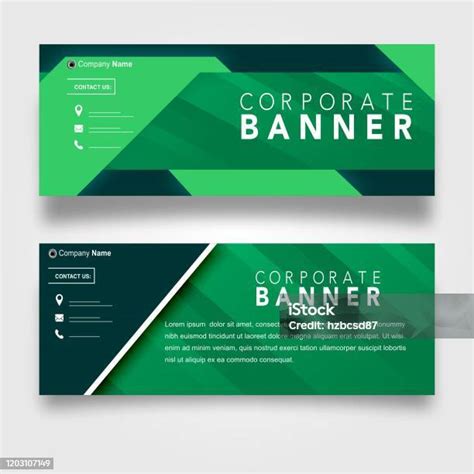 벡터 추상 기하학적 디자인 배너 웹 템플릿입니다 현대적인 디자인 벡터 일러스트레이션 0명에 대한 스톡 벡터 아트 및 기타 이미지