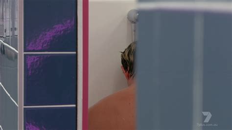 Auscaps Louis Phillips Nude In Big Brother Australia 2023