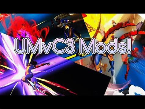 Umvc3 Mod New Charactersultimate Marvel Vs Capcom 3 Youtube