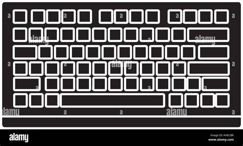 Fingers Keyboard Stock Vector Images Alamy