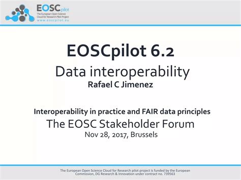 Interoperability In Practice And Fair Data Principles Pdf