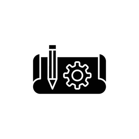 Premium Vector Prototyping Line Icon Isolated On White Background