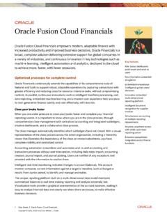 Oracle Fusion Cloud Financials Oracle Fusion Cloud Financials Pdf
