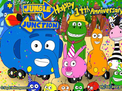 Jungle Junction 14th Anniversary Edition By Sayat Bekturganovich On