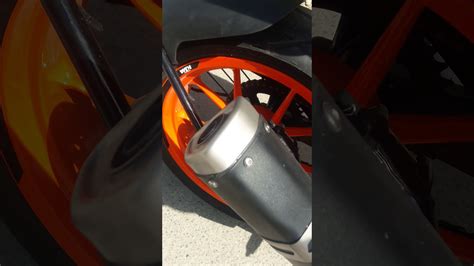 2017 Ktm Duke 390 Exhaust Sound Youtube