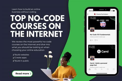 5 best no code development courses on the internet learn nocode