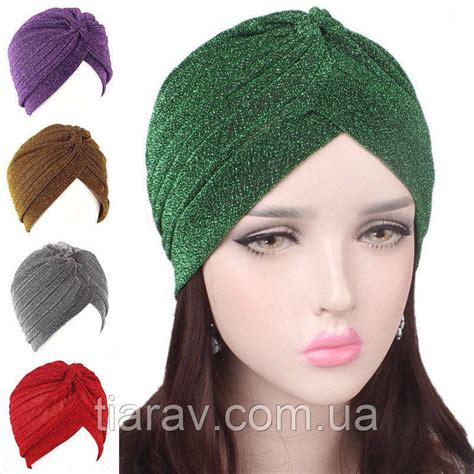 Жіноча шапка чалма тюрбан на голову продаж ціна у Запоріжжі Шапки від Украшения для волос