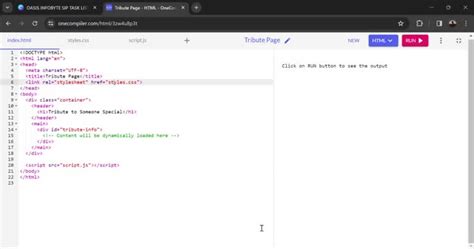 Video Ashwath R On Linkedin Successfully Completed The First Task On My Web Development And