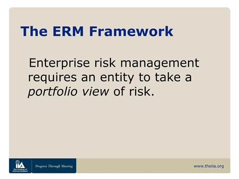 Coso Erm Framework Ppt