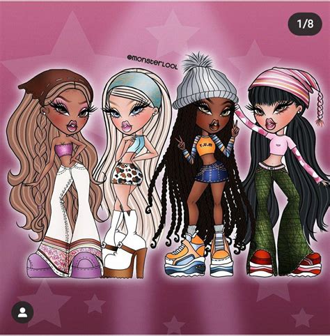 21 Bratz Ideas Bratz Girls Black Bratz Doll Brat Doll