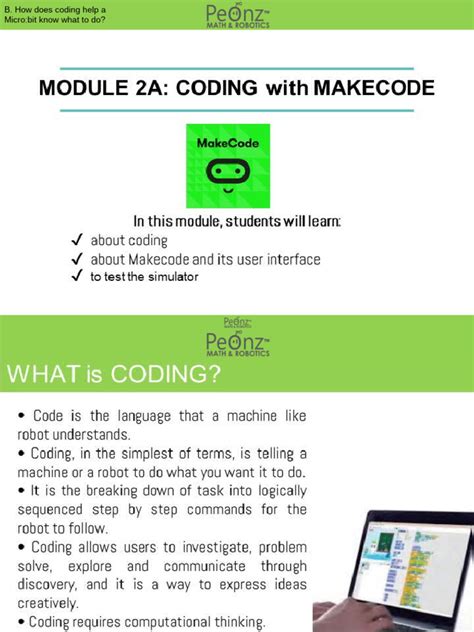 Microbit Lesson 1 Pdf