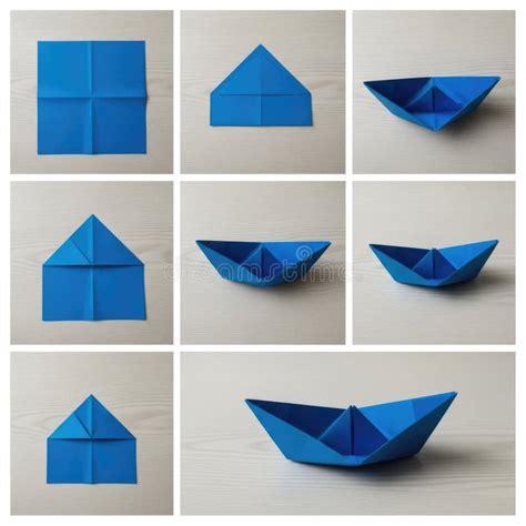 Printable Origami Paper Boat Instructions Origami Boat Artcare
